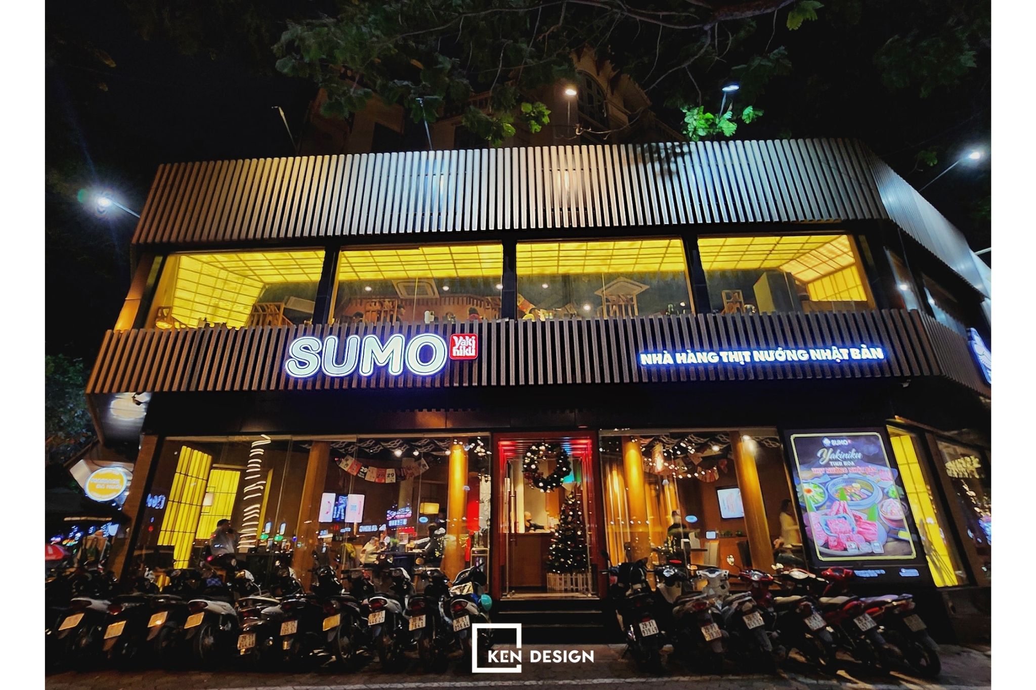 Khám phá thiết kế Sumo Yakiniku BBQ Trung Hoà cực nổi quận Cầu Giấy | Kendesign